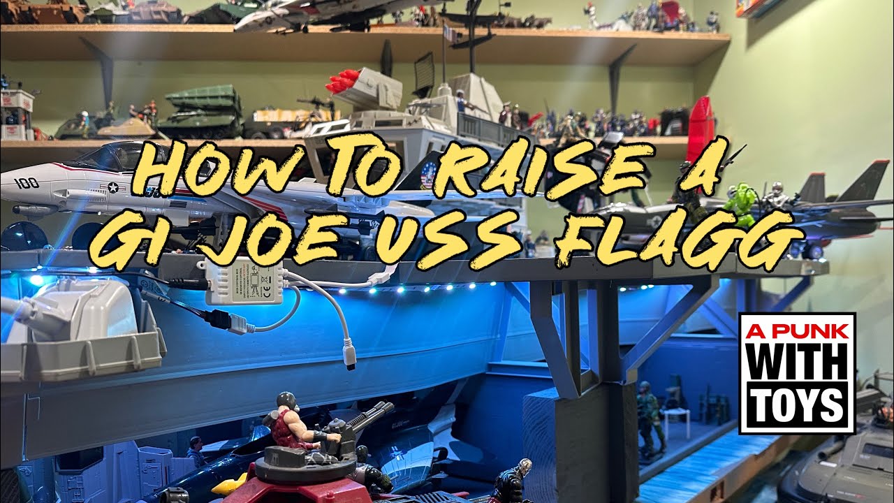 GI Joe USS Flagg: Lets make it BIGGER!!!! - YouTube