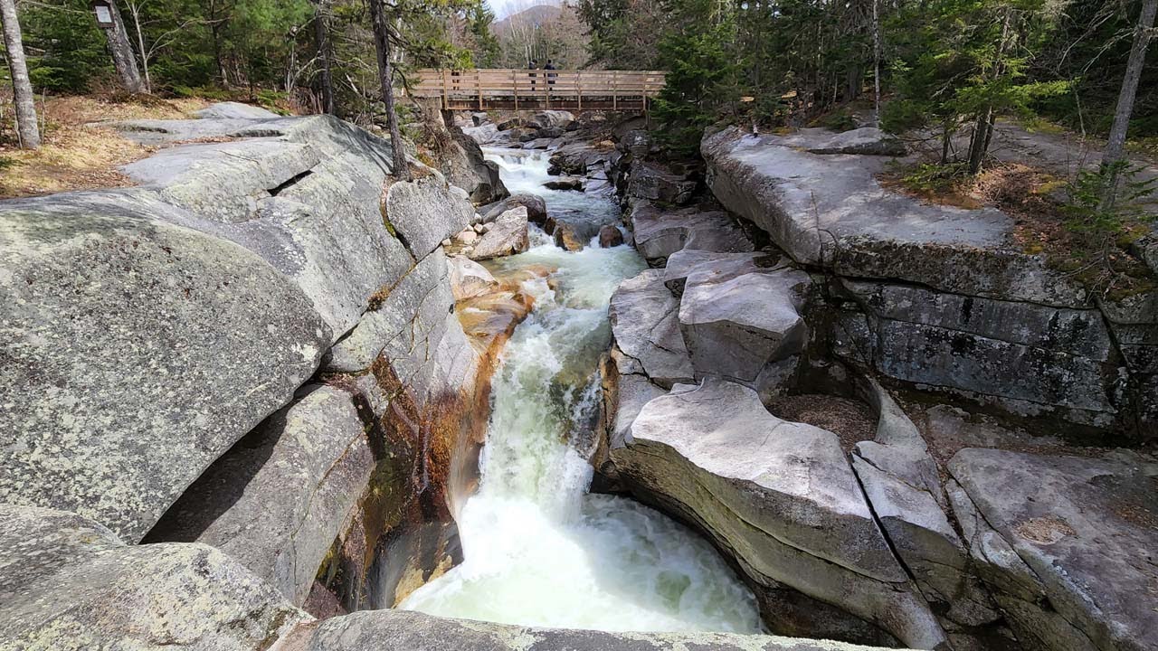 Upper Ammonoosuc Falls, White Mountain National Forest, New Hampshire ...