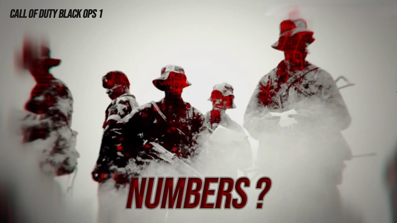NUMBERS Mason What do they mean? (COD BO1 First Mission Intro) - YouTube