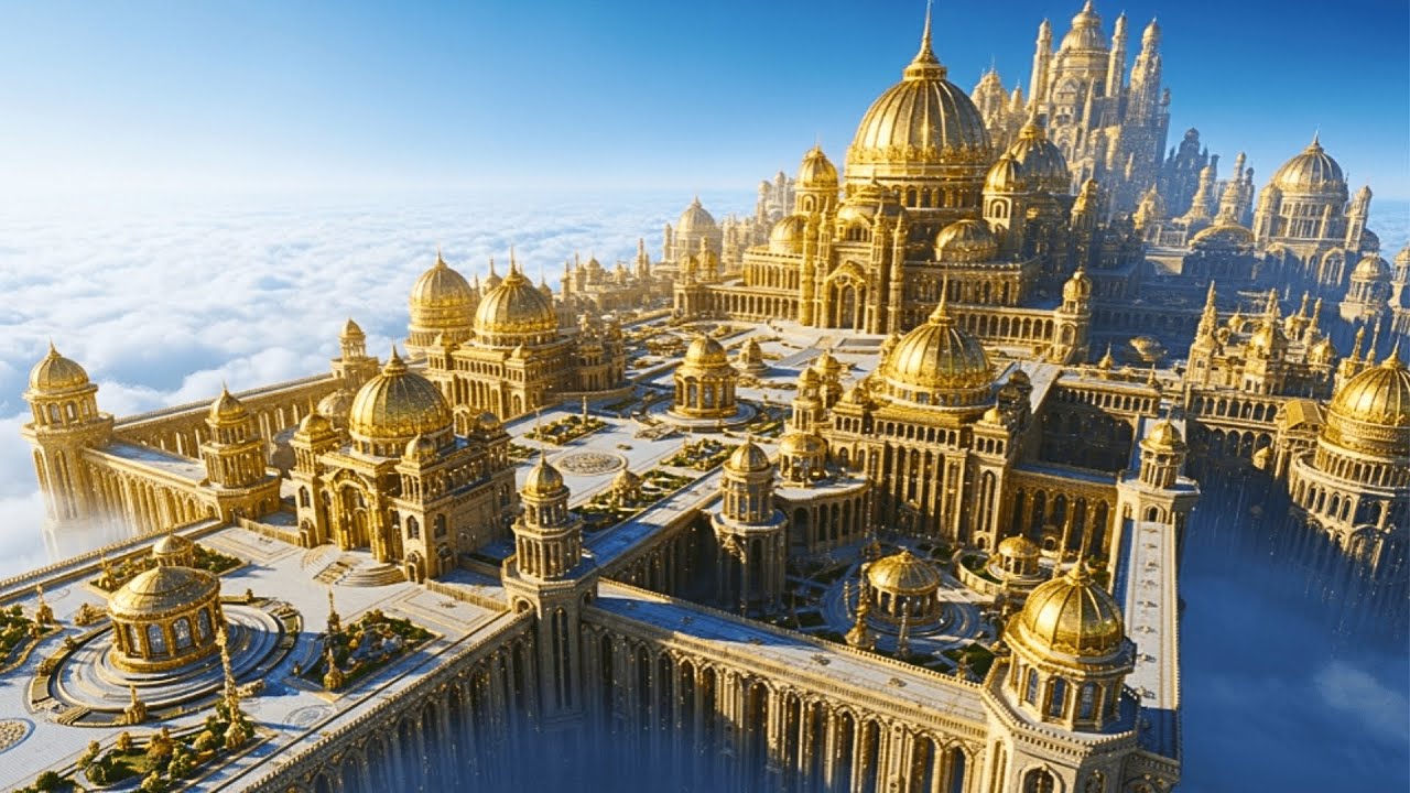 Futuristic Royal Crystal Palace Future City | NeoFuture City (4K) - YouTube