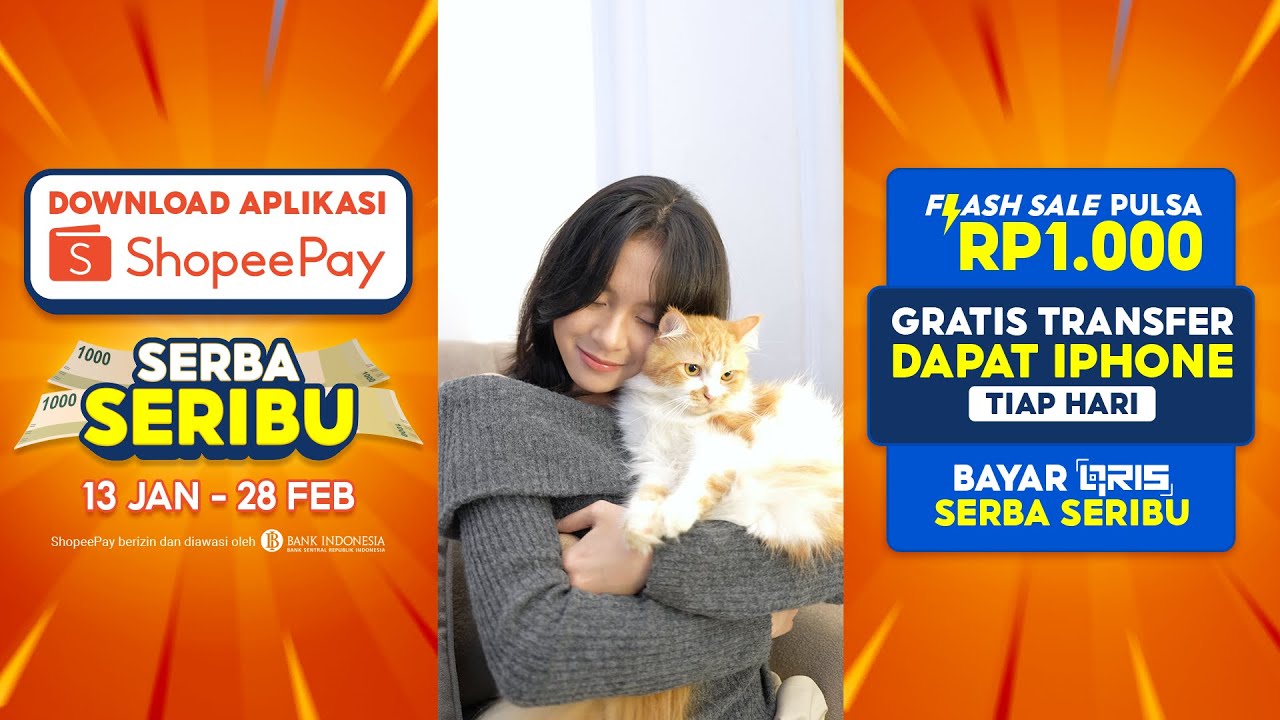 Promo Aplikasi ShopeePay Serba Seribu, Download Sekarang! - YouTube