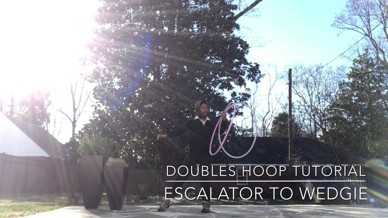 Double Hoop Tutorial: Escalator to Wedgie - YouTube