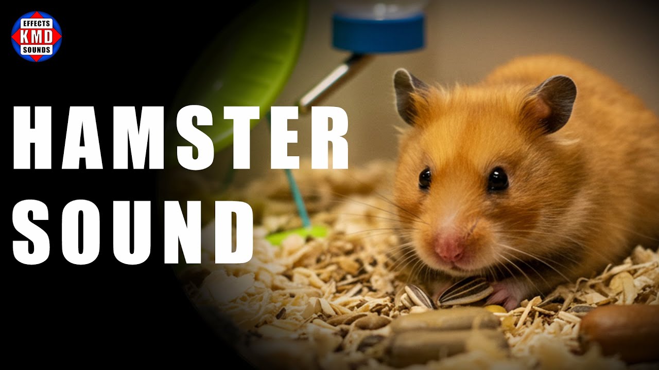HAMSTER SOUND - ANIMAL SOUNDS - Sound Effects - YouTube