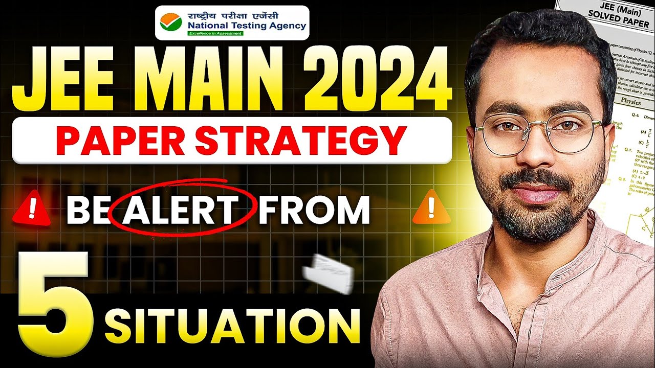 Must Watch before jee mains 2024 april session | paper strategy | # ...