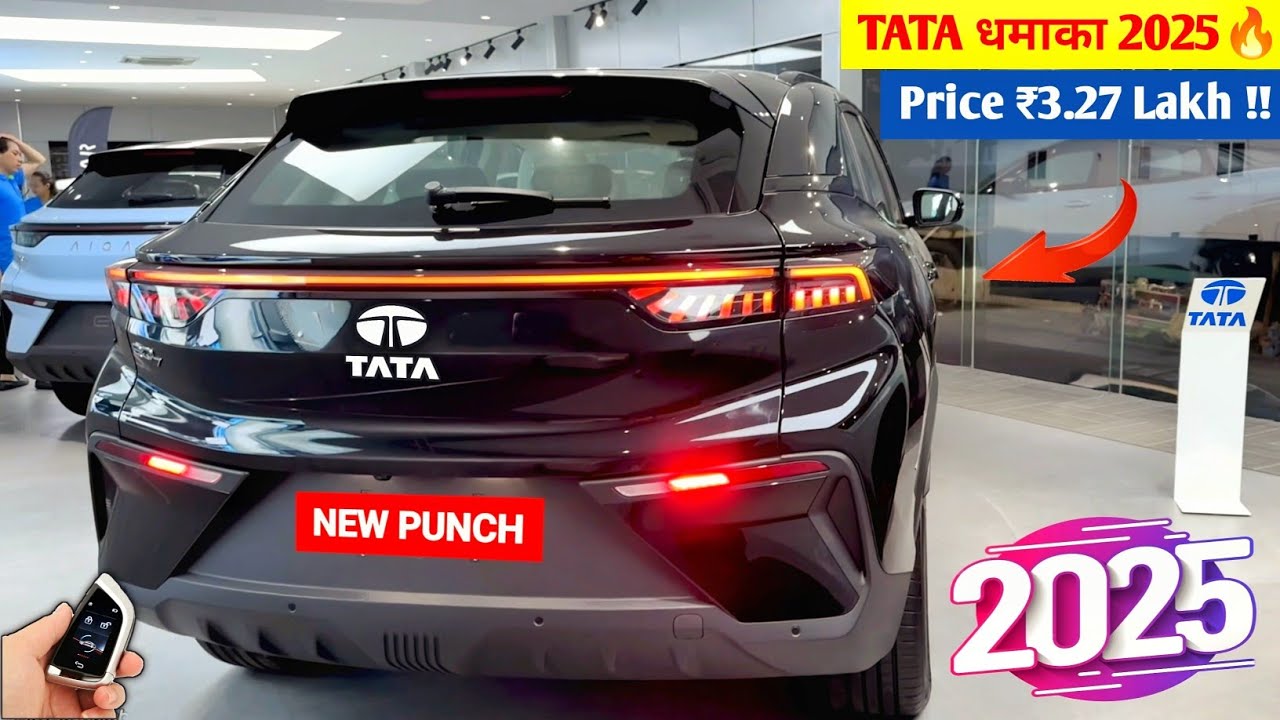 TATA कल होगी Launch New Punch🔥|| 2025 TATA PUNCH FACELIFT || ₹3.47 Lakh ...
