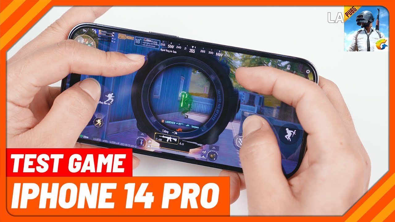 iPhone 14 Pro Gaming Test PUBG Mobile Max Settings Apple A16 Bionic ...