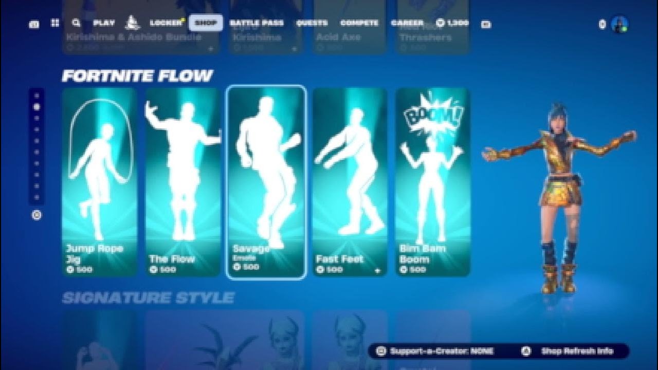 Fortnite Flow Emotes | Crown Victory Royale - YouTube