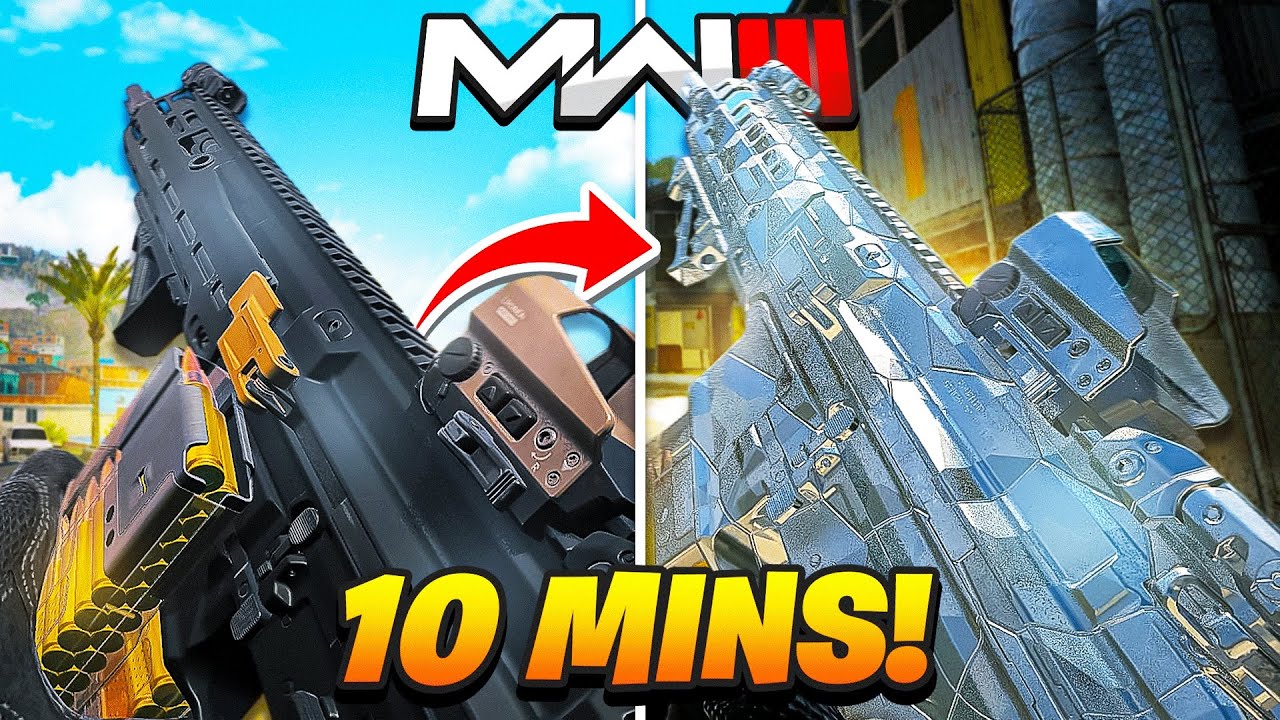 INSTANTLY MAX LEVEL ANY GUN + GET FORGED CAMO FAST in Modern Warfare 3 ...