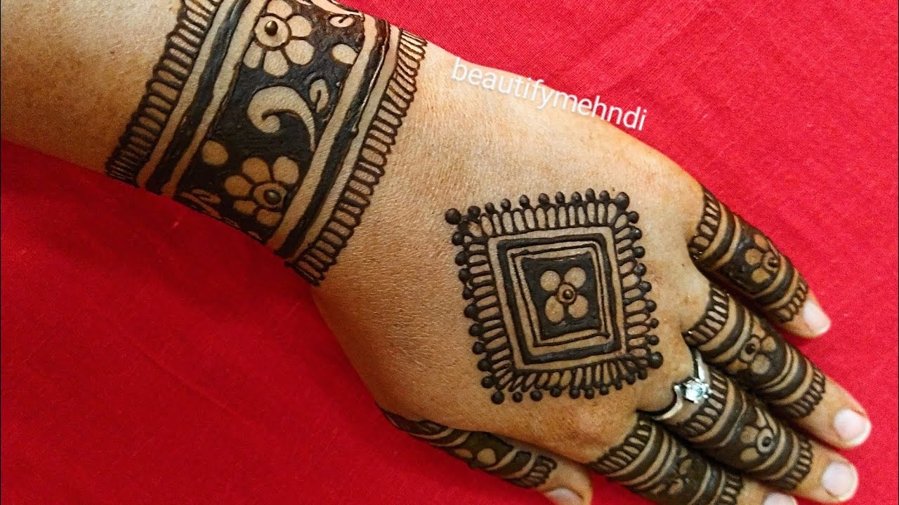 Mehndi Designs Back Side /cone mehndi design /mehndi designs for Eid ul ...