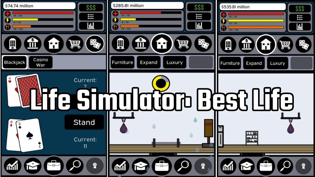 Life Simulator: Best Life iOS ANDROID GAMEPLAY | Lion Studios - YouTube