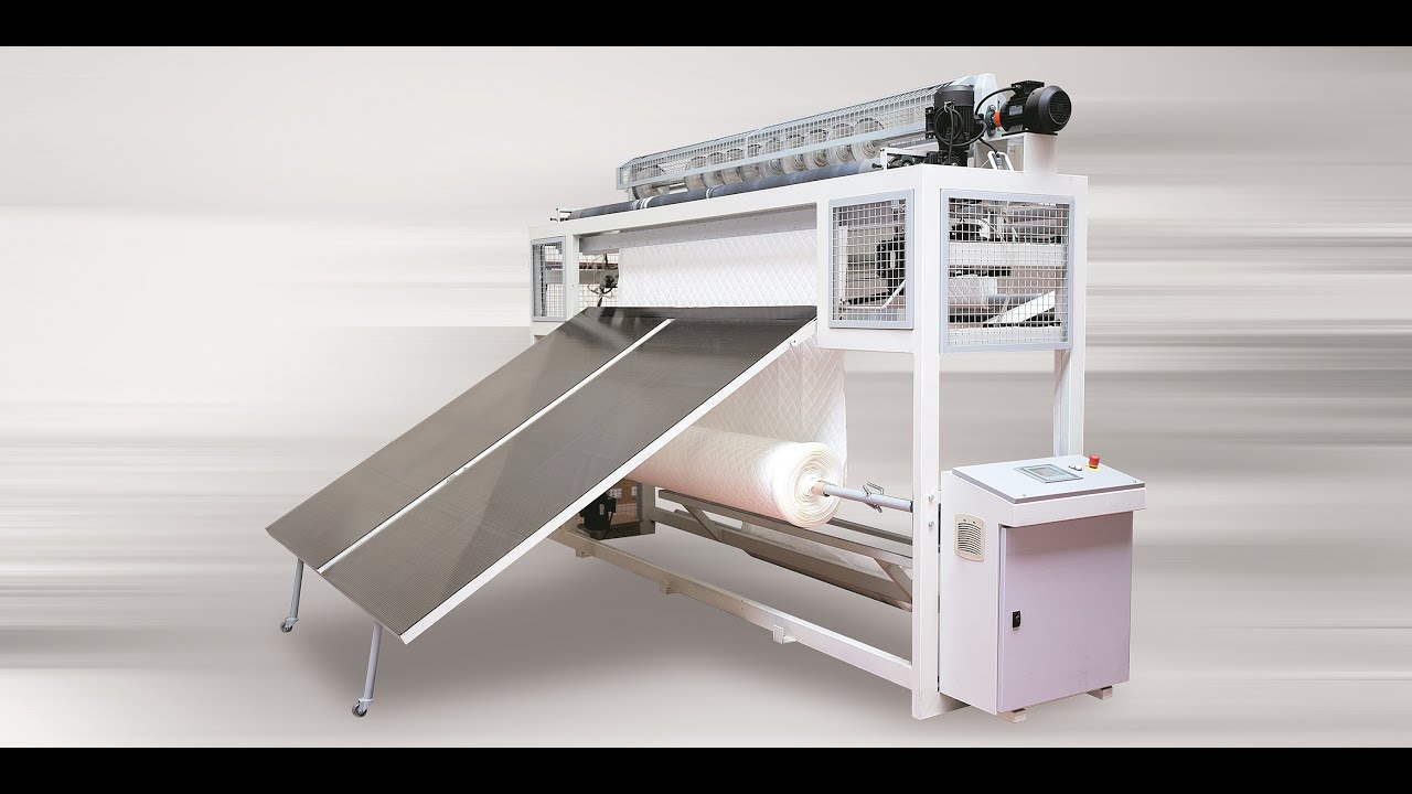 M-5000 Quilted Panel and Border Cutting Machine - YouTube