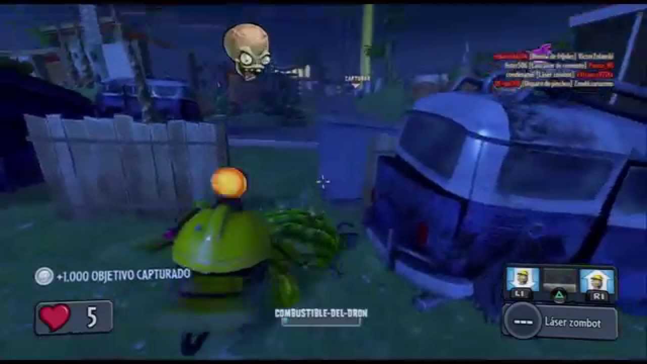 PVZ /// Engineer in Cactus Canyon Night PS3 HD (1080p) Gameplay - YouTube