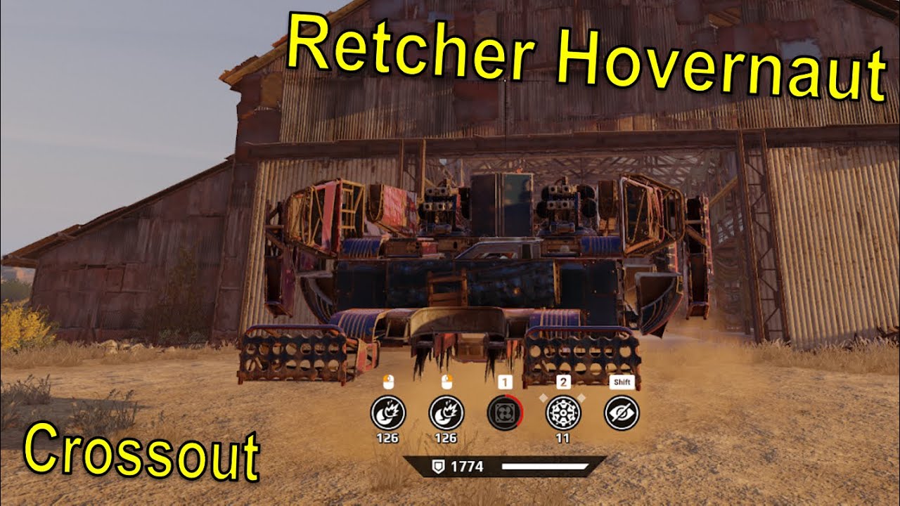 Retcher Hovernaut Build — Crossout - YouTube