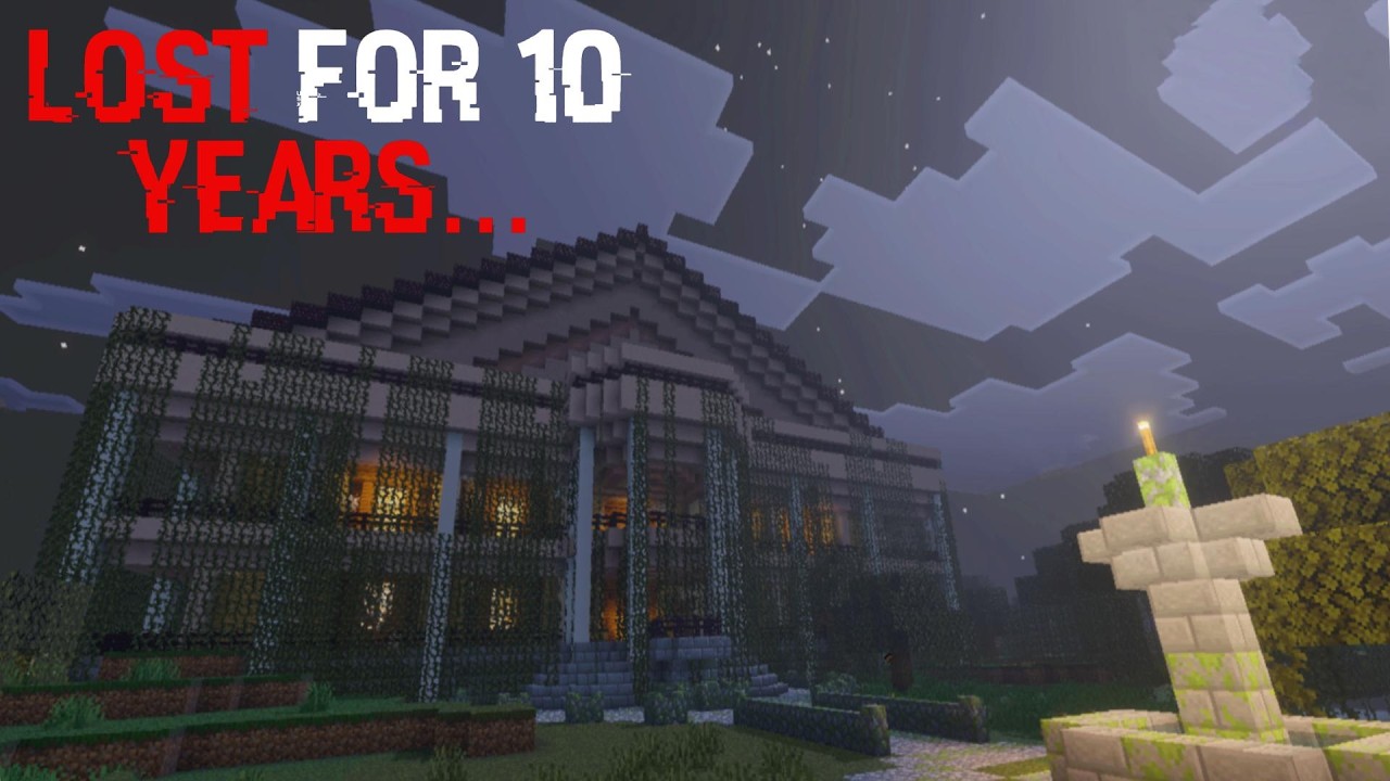 Minecraft’s Lost Horror Map 10 Years Later… The Redstone Mansion (Lost ...