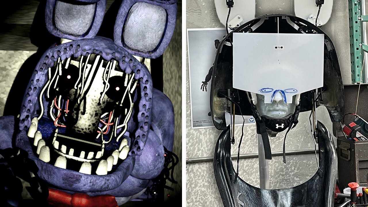 NUEVO TEASER de la CABEZA de WITHERED BONNIE para la PELÍCULA de FIVE ...