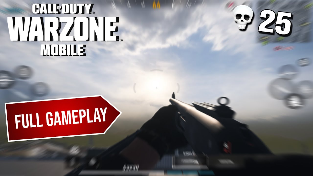 Solo Trios in Warzone Mobile Gameplay Soft Launch (25 kills) - YouTube