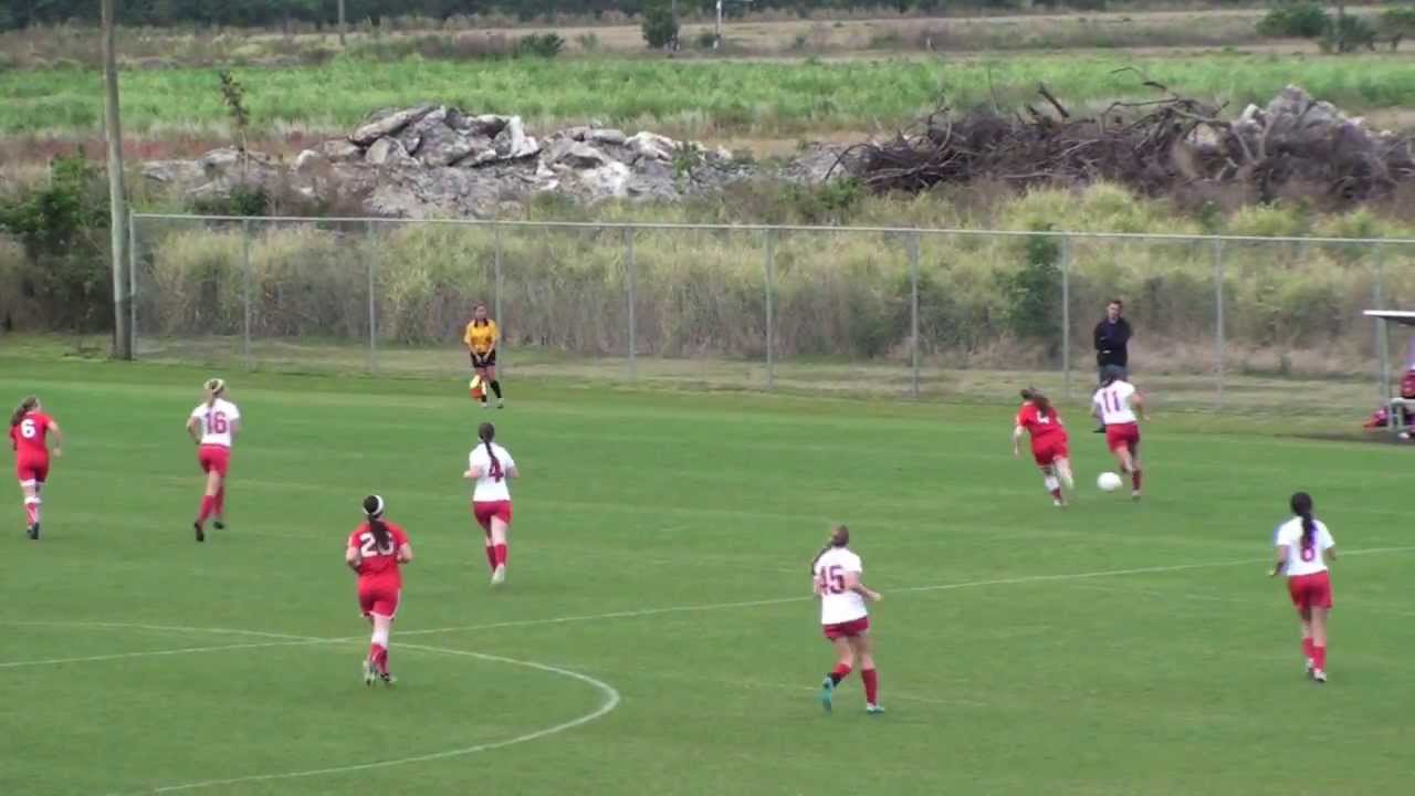 #4 Patricia Curtin - Midfielder - Albertson RAW FOOTAGE - YouTube