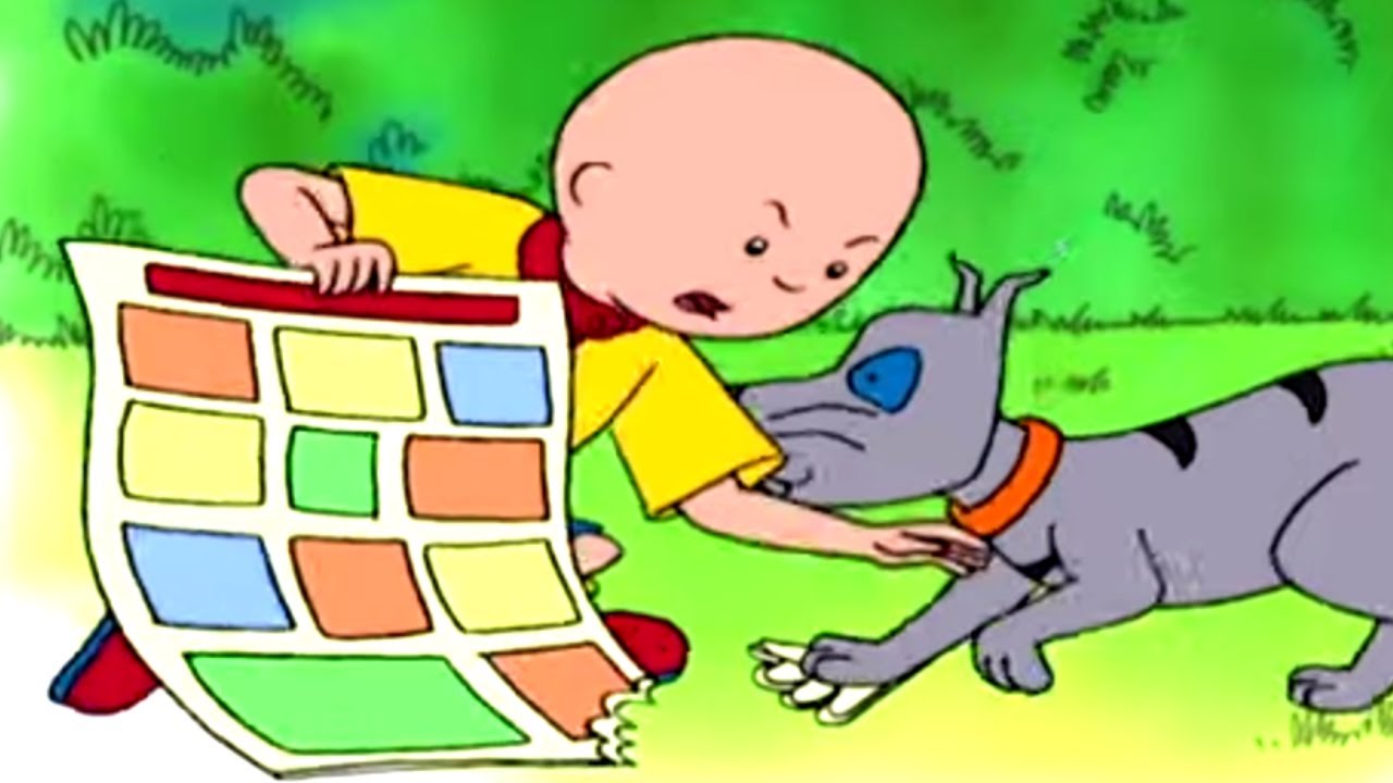Caillou en Español Castellano | Caillou y el Cómic | Dibujos Animados ...