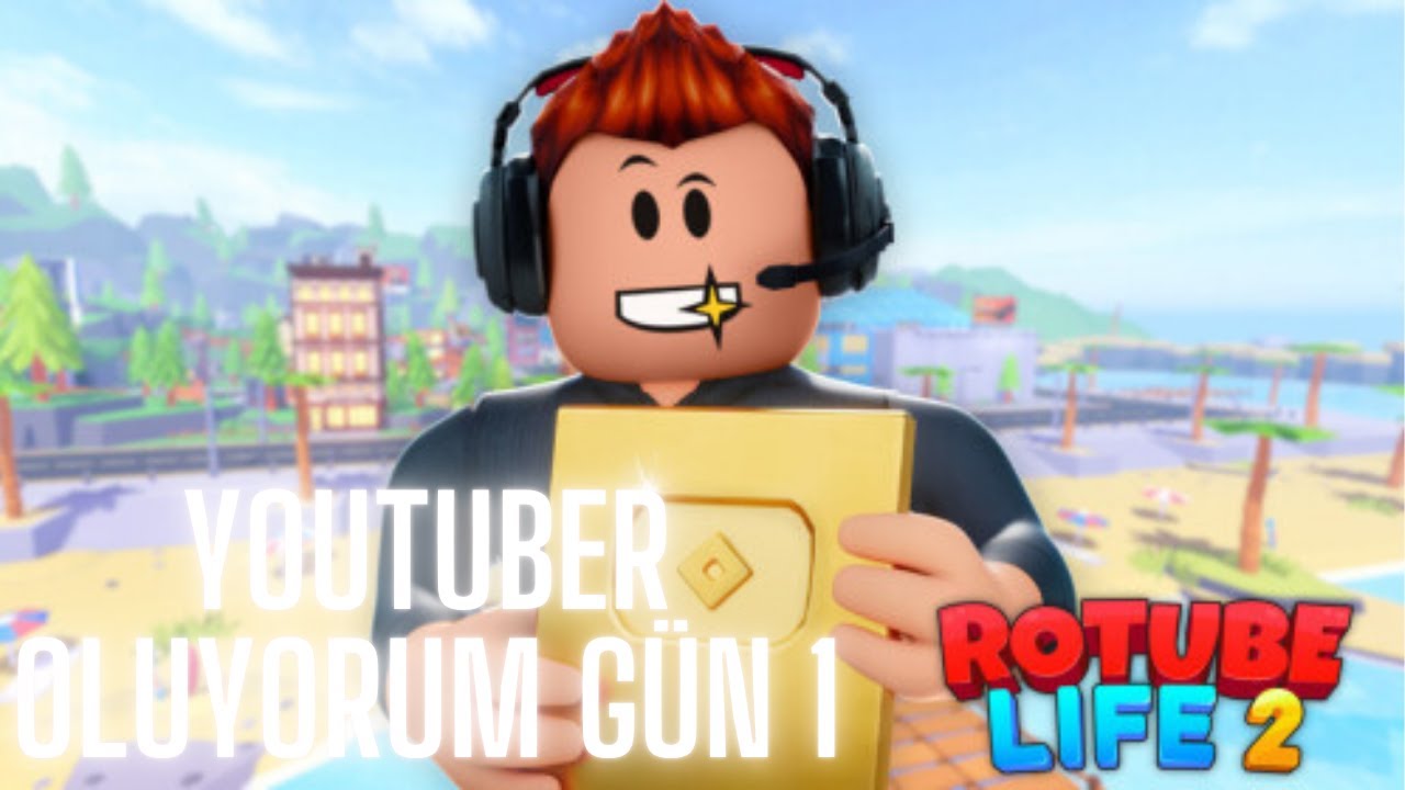 Youtuber Olmak İçin İlk Adım | Roblox Youtube Life 2 - YouTube