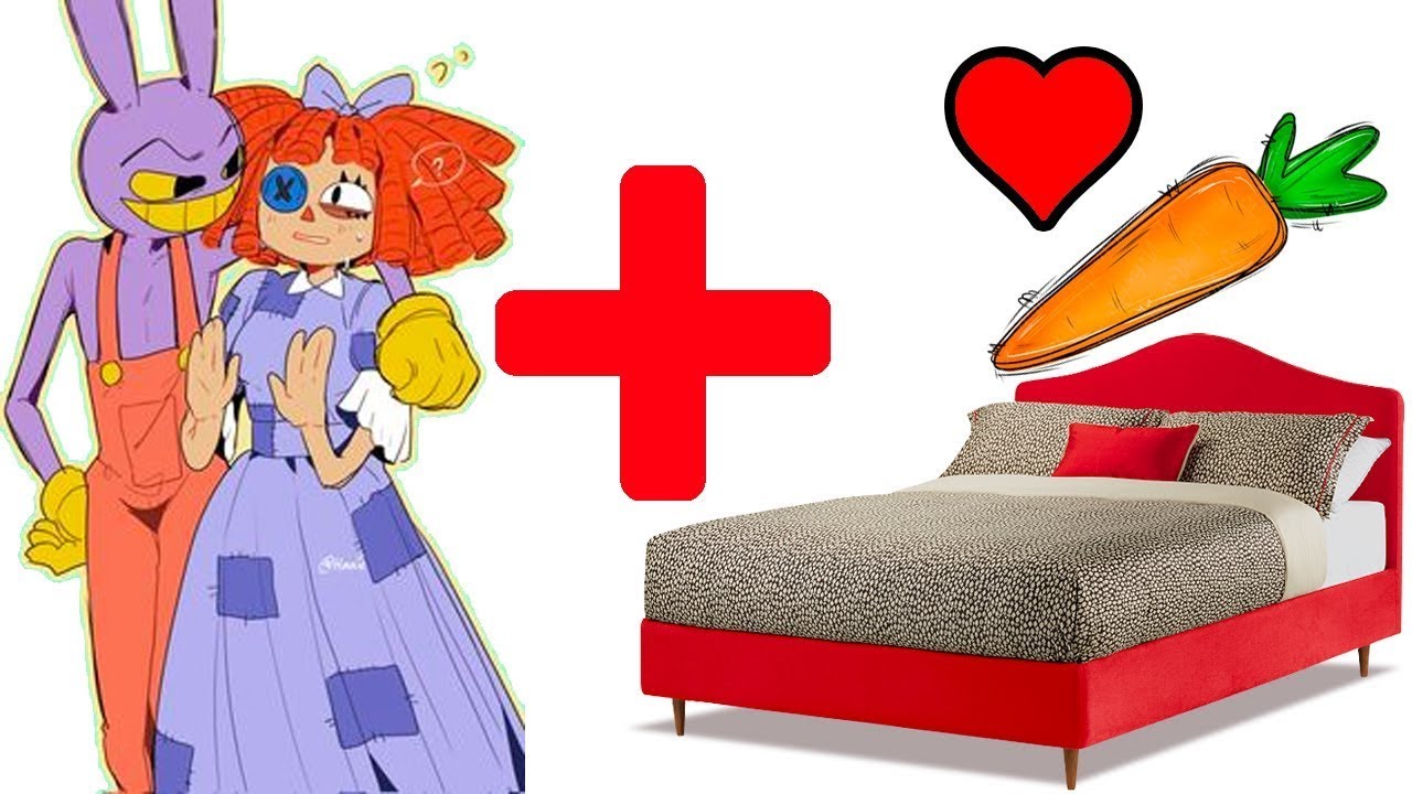 RAGATHA + JAX + BEDROOM = ??? | The amazing digital circus in roblox ...