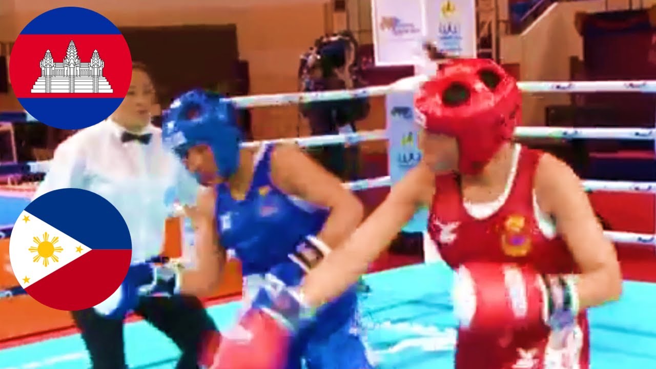 Highlight Cambodia Vs Philippines Low Boxing Semi Final on 15 May 2023 ...