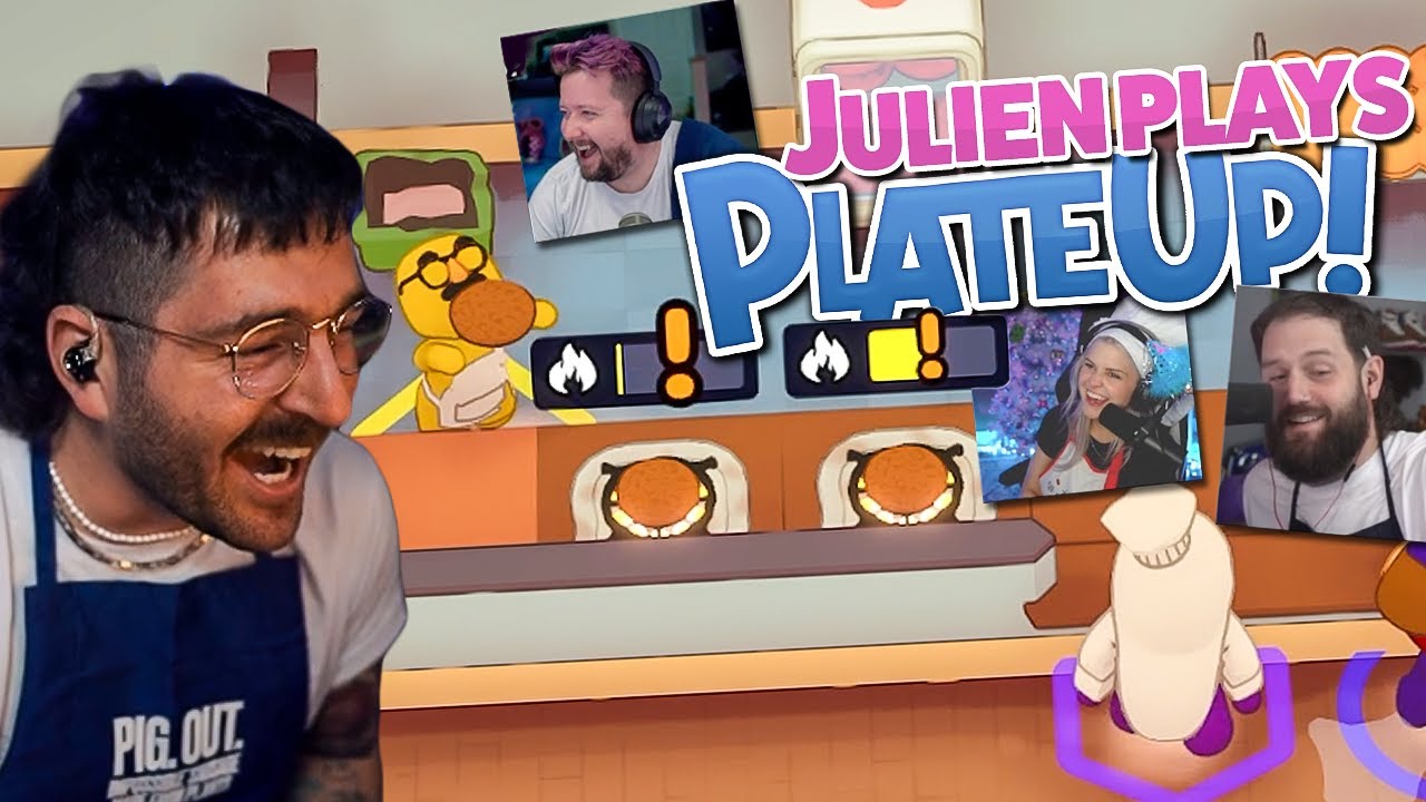 julien tries to run a restaurant in plate up - YouTube