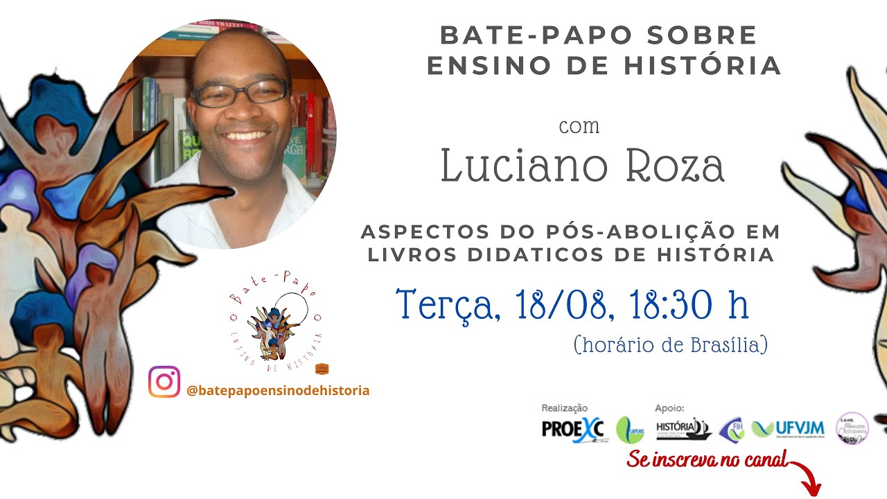 #35 Bate papo com Luciano Roza Aspectos do pós abolição em livros ...