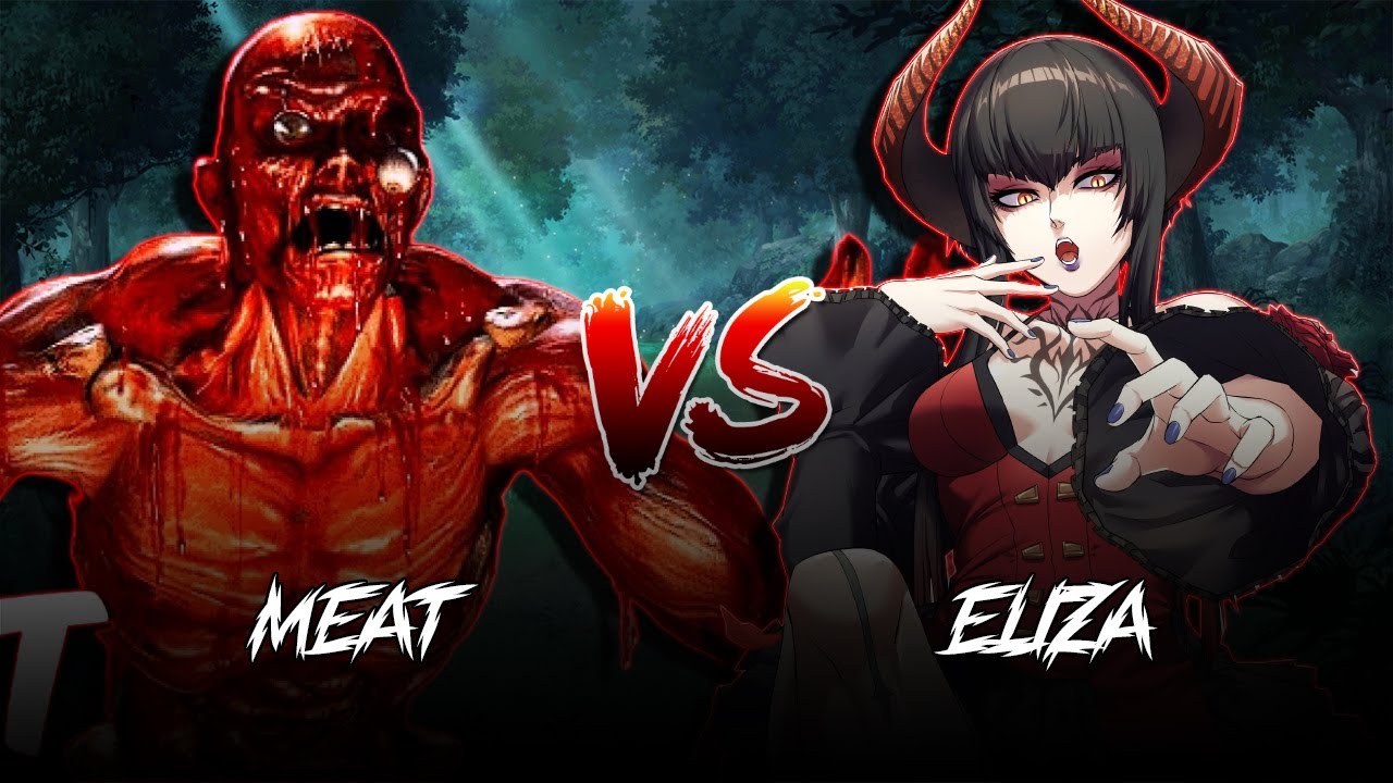 Mortal Kombat 9 Meat VS Eliza Tekken - YouTube