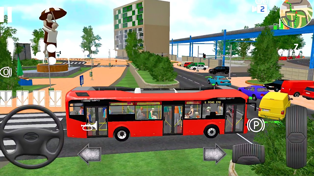 Public Transport Simulator 2 Bus Game: Driving the Jupiter Line - YouTube