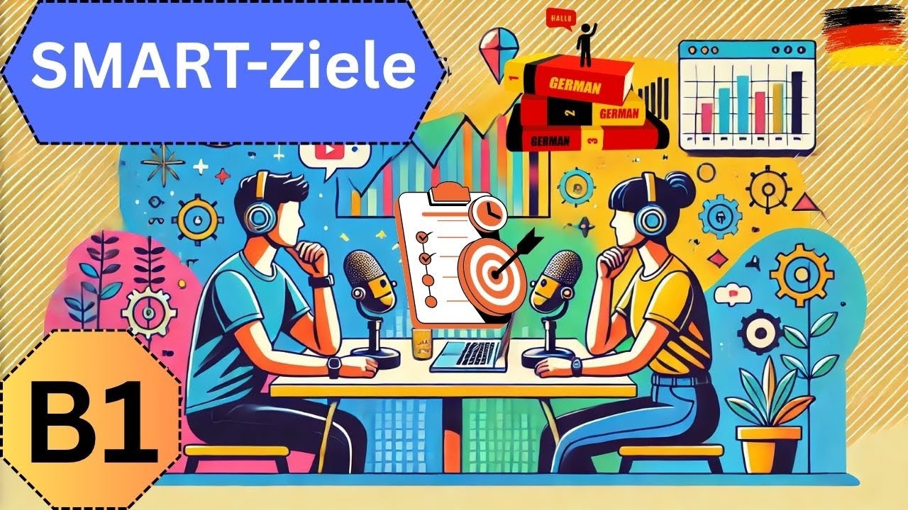 SMART-Ziele einfach erklärt | Deutsch Podcast | Deutsch B1 | German B1 ...
