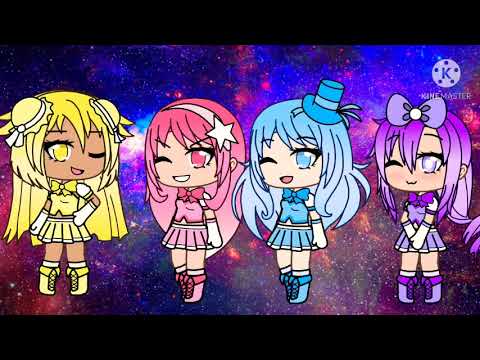 the magical girl team/puiy magics/ *Gacha Life Skit* - YouTube