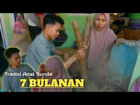 Tradisi Unik !! Beginilah Suasana Acara 7 Bulanan di Kampung, Tradisi Adat Sunda - YouTube