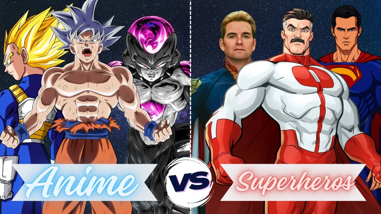 WWE 2K23 Goku Vegeta & Frieza Vs OmniMan Homelander & Superman | Team ...