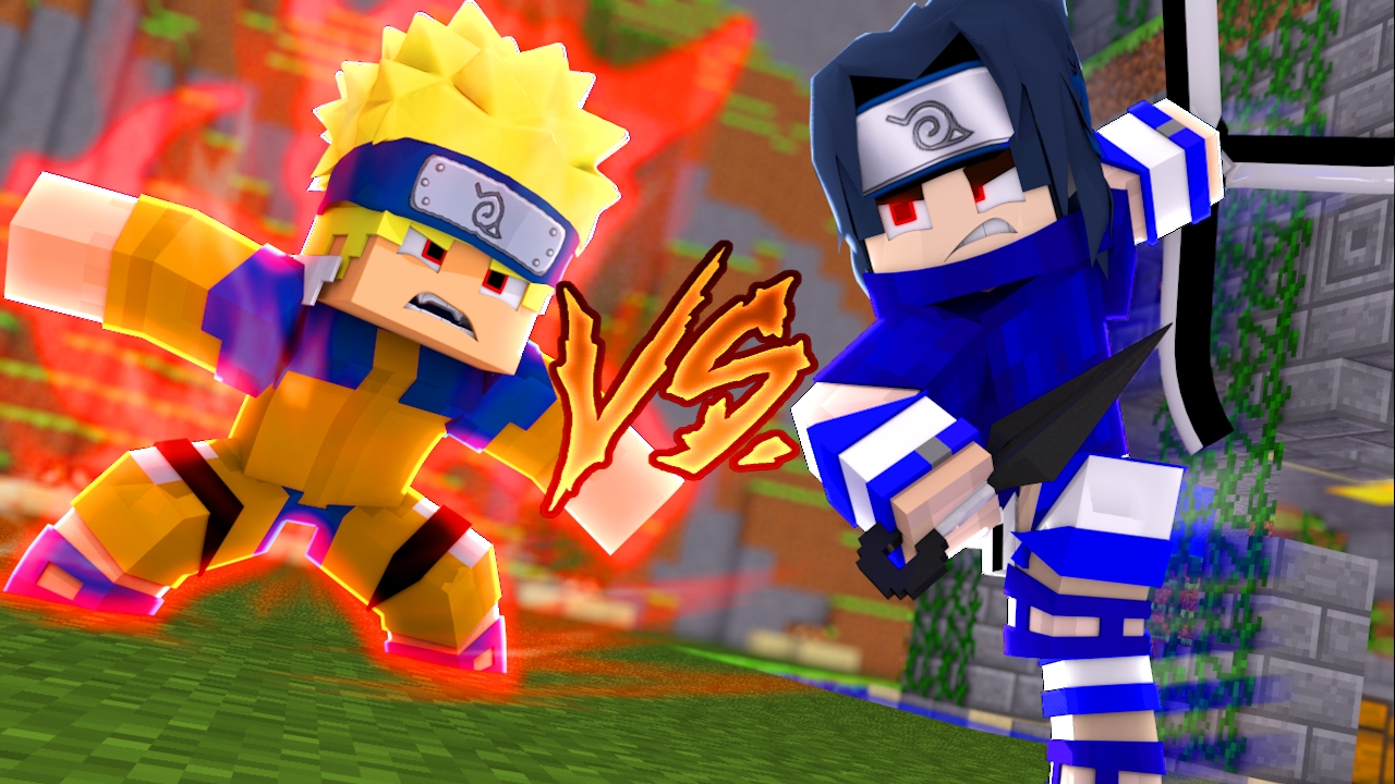 Minecraft: CORRIDA PVP - NARUTO C! - YouTube
