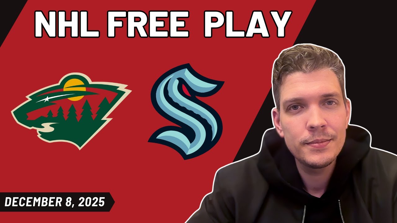 Minnesota Wild vs Seattle Kraken 12/8/25 NHL Picks and Predictions ...