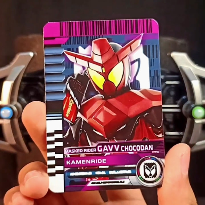Kamen Rider Gavv Chocodan Form Ride Card Custom Henshin! CSM Decadriver #kamenriderdecade #仮面 ...