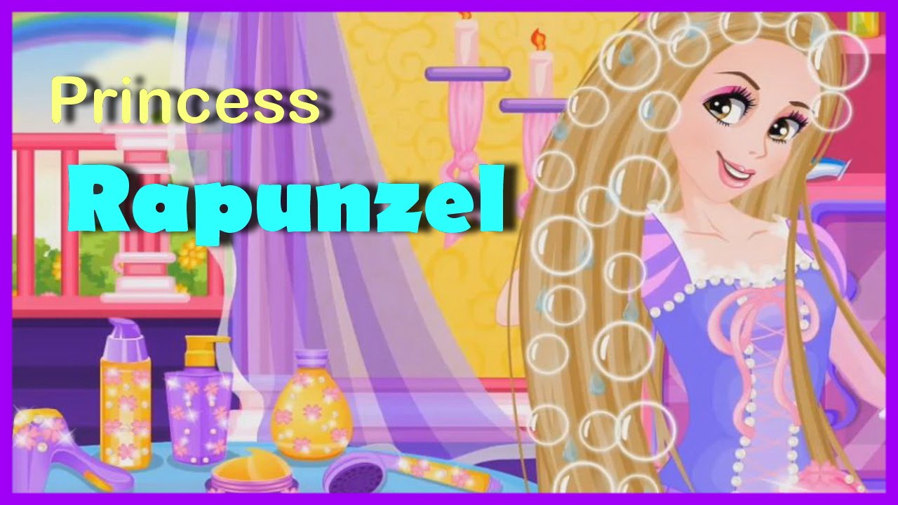Let's Watch Amazing Rapunzel Princess Hairstyle Design Video Play for ...