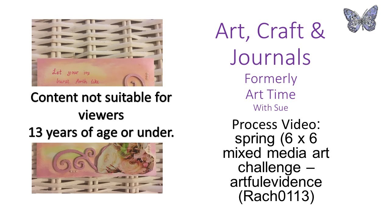 Process Video: Spring (Artful Evidence Facebook Group - Rach0113) - YouTube