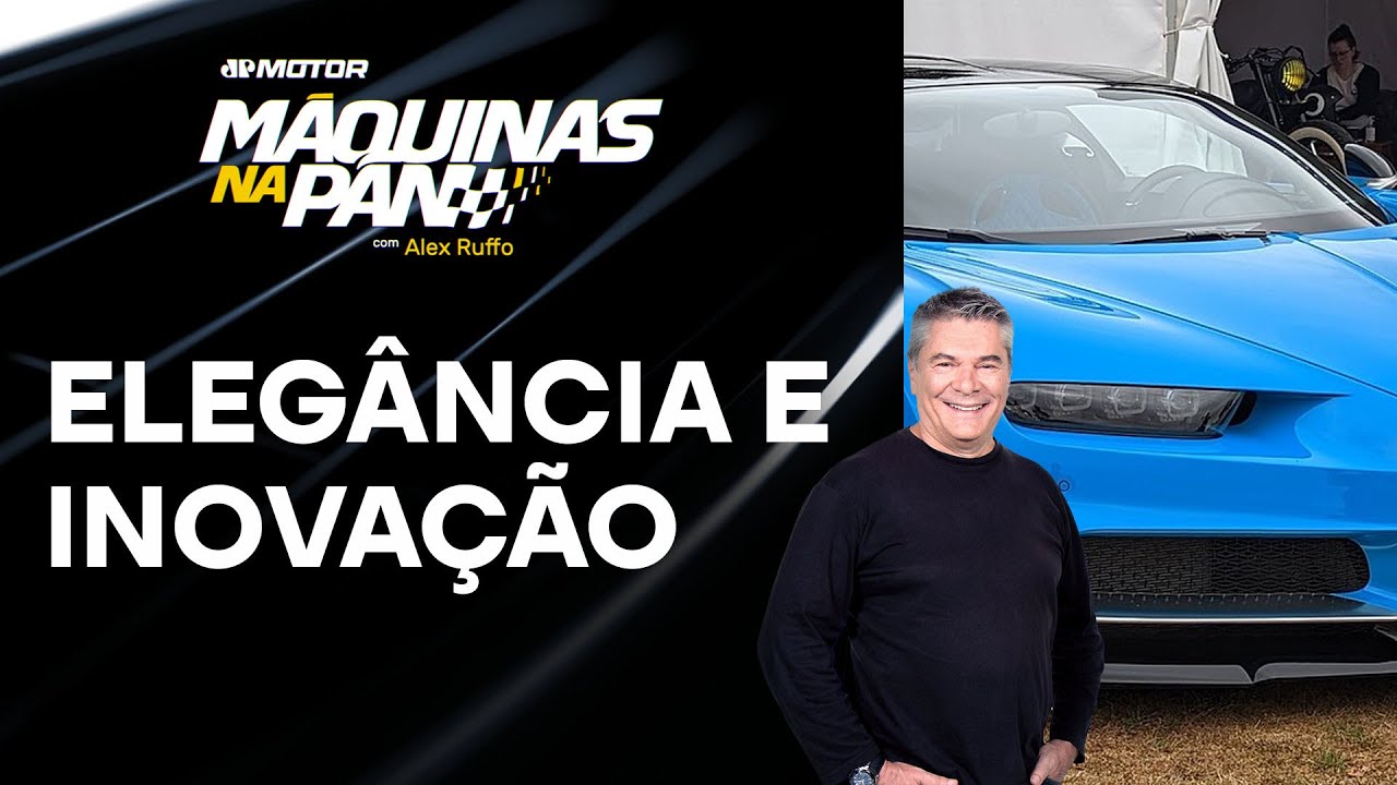 Conheça detalhes do Bugatti Chiron | MÁQUINAS NA PAN - YouTube