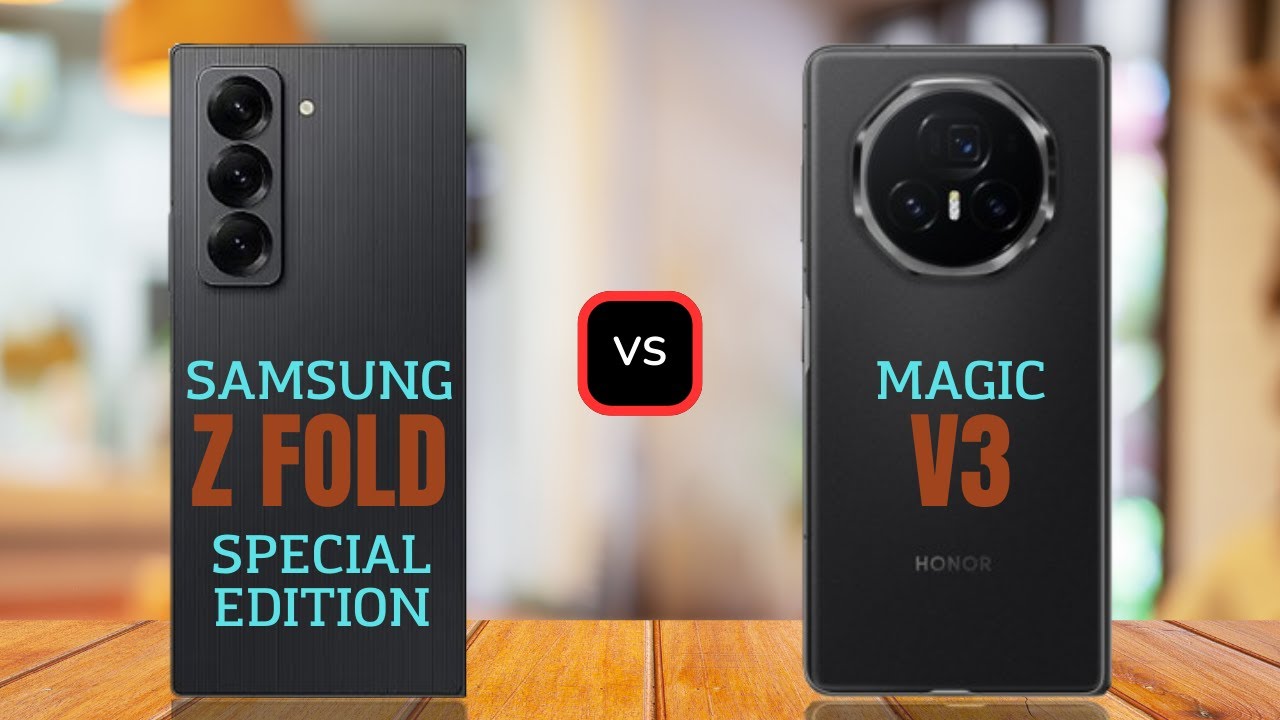Samsung Z Fold Special Edition vs Honor Magic V3 - YouTube