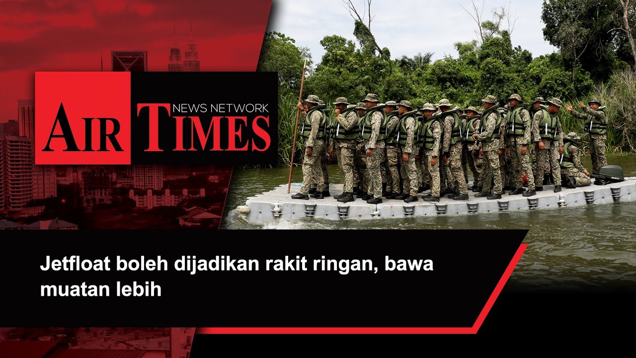 Jetfloat boleh dijadikan rakit ringan, bawa muatan lebih - YouTube