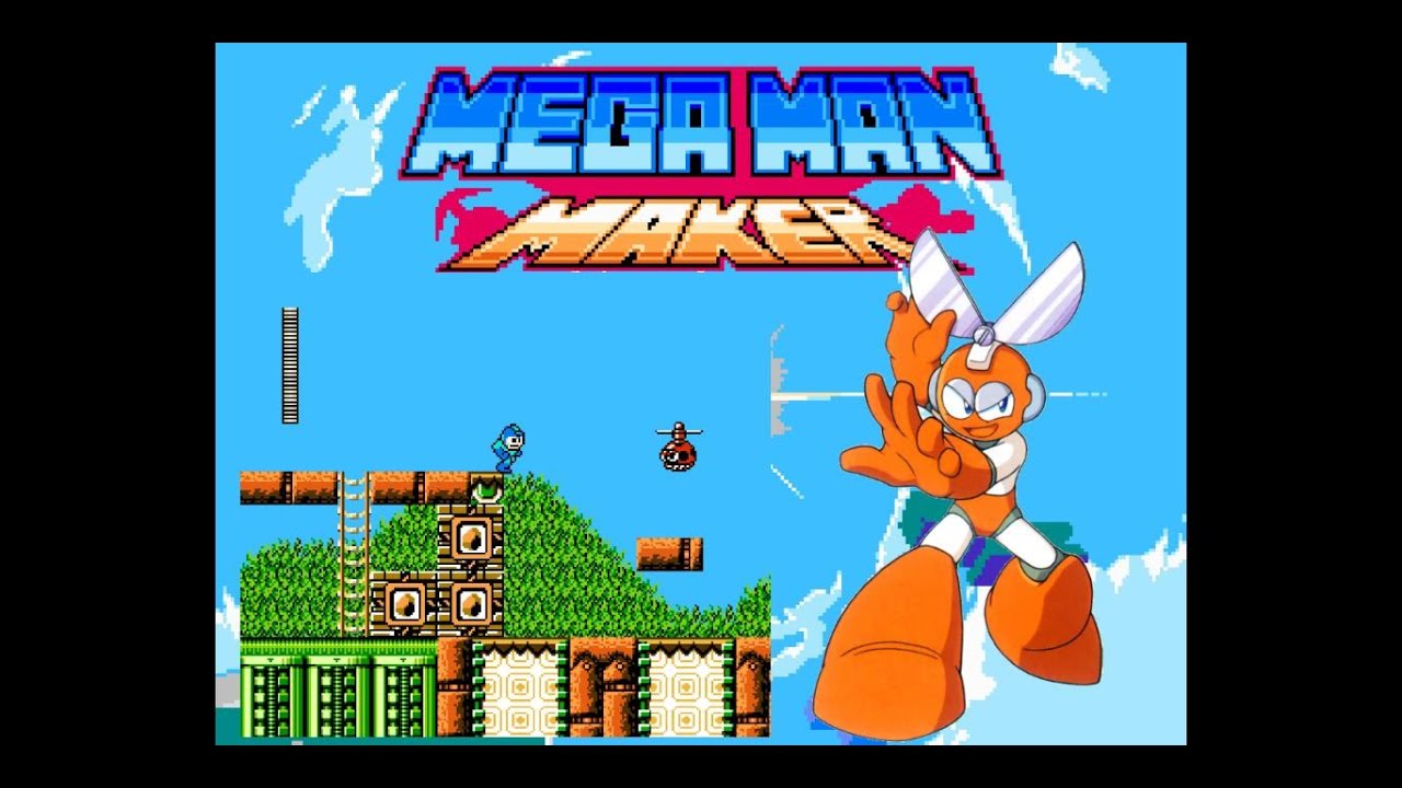 Mega Man Maker: Cut Man Stage PU - YouTube