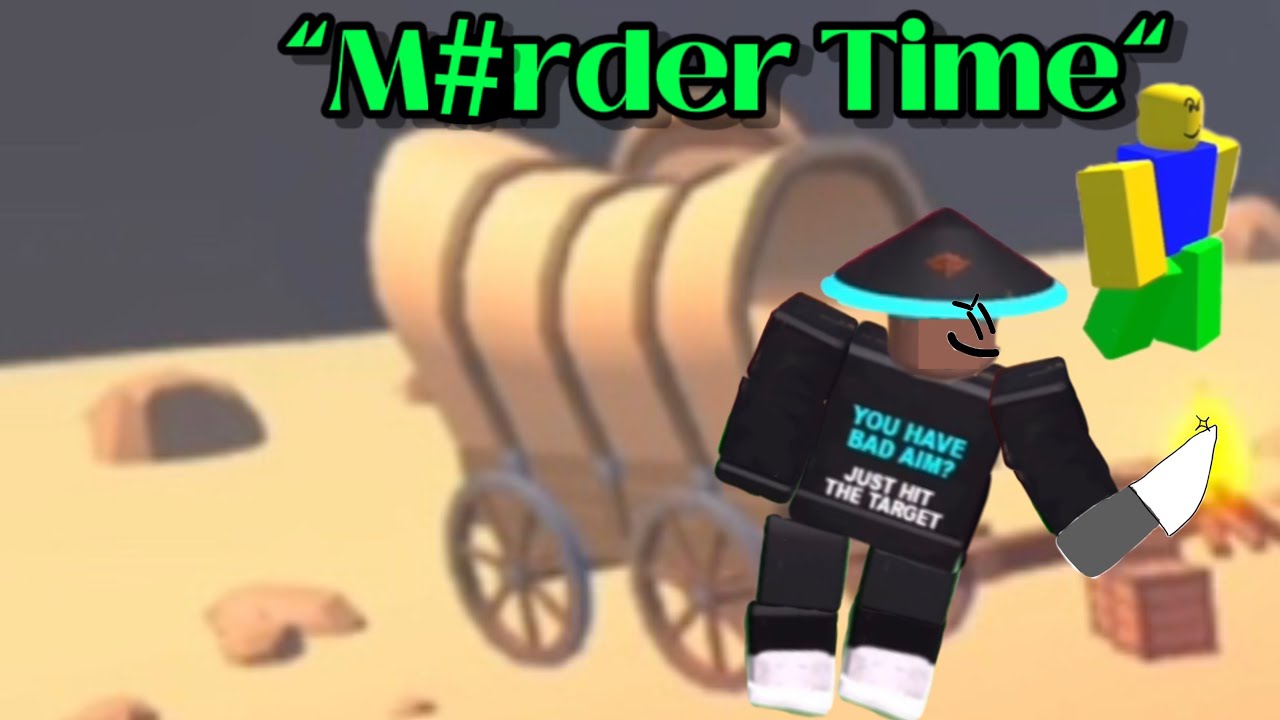 PHASING through WALLS in M#rder Time!!!! (Roblox) - YouTube