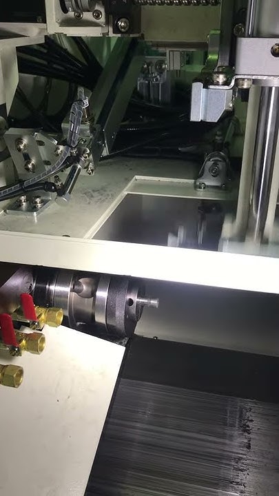 HC-30N Gang-type CNC lathe +U-type SPM(auto loading/unloading) HC-30N櫛式數控車床+U型自動進退料裝置(搭配內張式夾頭 ...