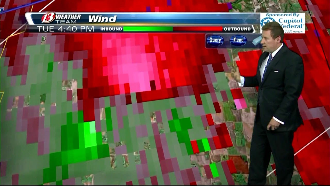 WIBW Tornado Coverage #1 (5/21/2019) - YouTube