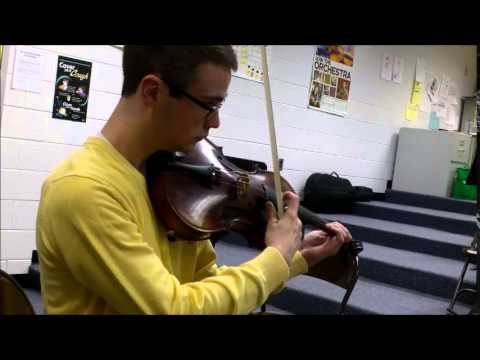 Viola First Scale March - YouTube