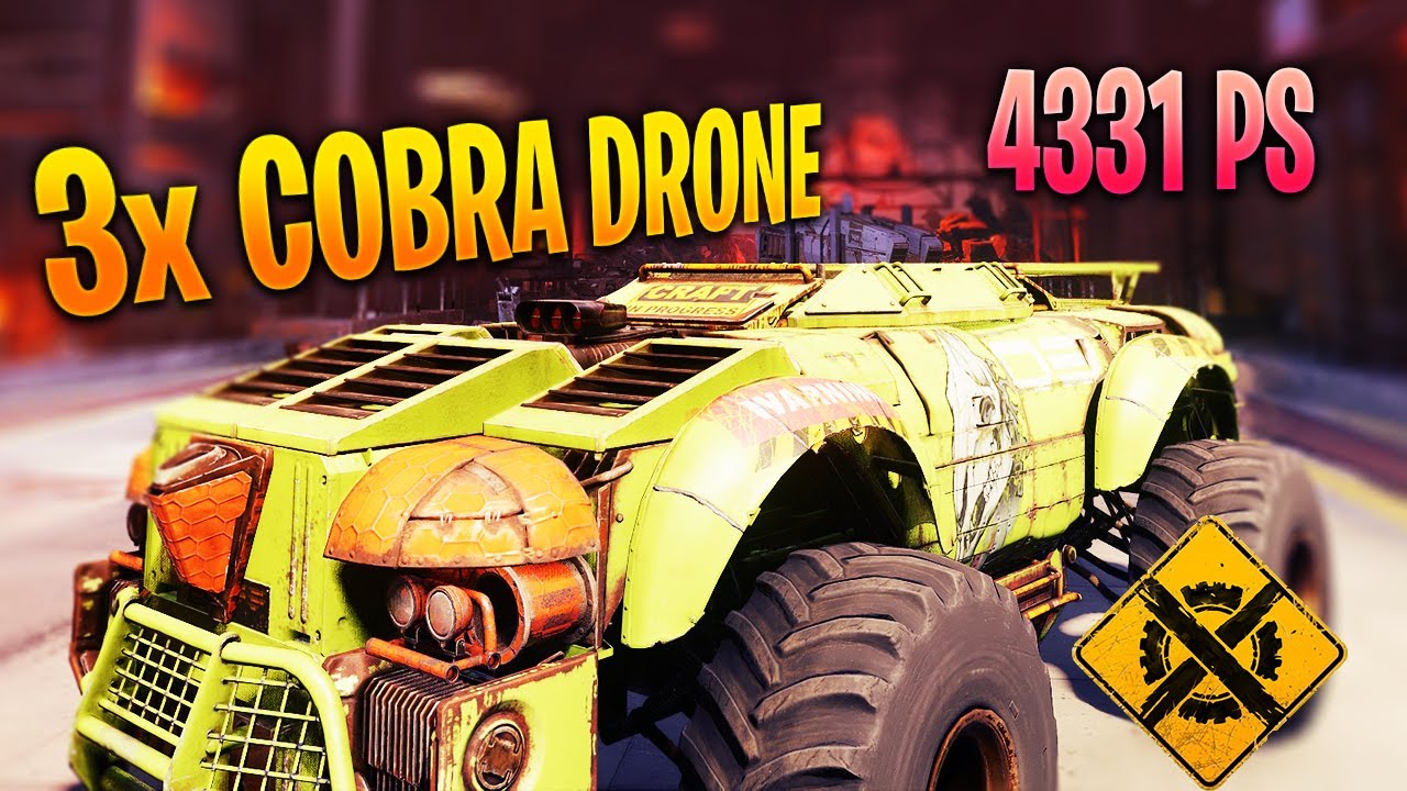 3x Cobra with Growl Cabin - 4331 Powerscore - JUST Crossout Gameplay ...