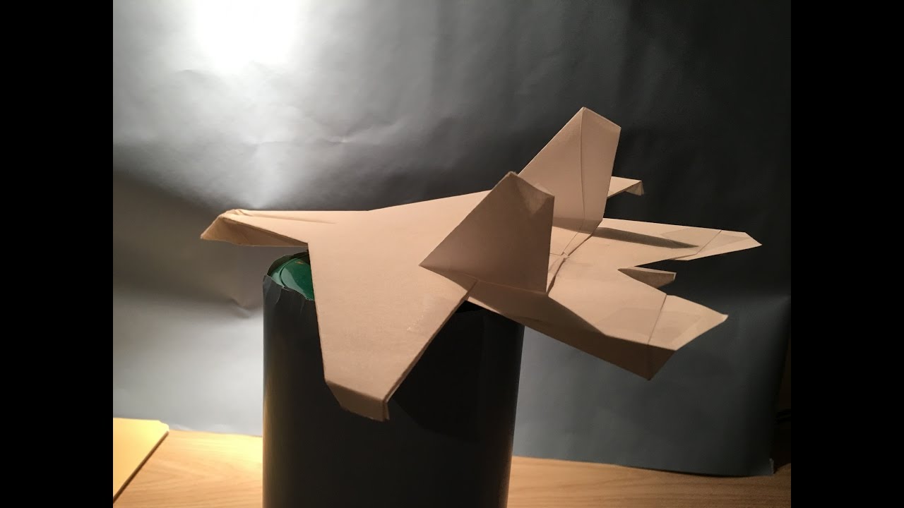 Paper Airplane Sukhoi 27 Test Flight - YouTube