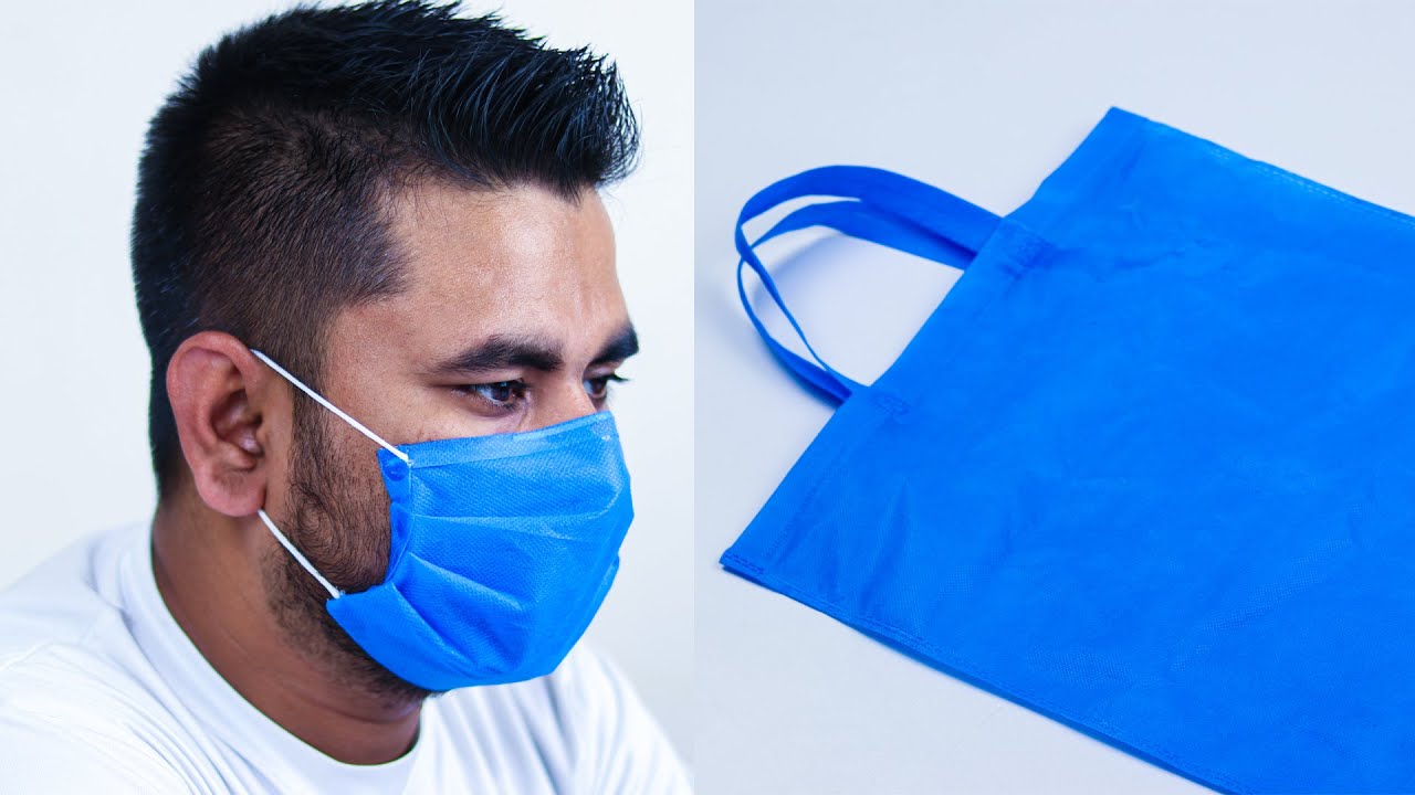 Mask Making From Cloth bag #DIY Mask #Handmade Mask - YouTube