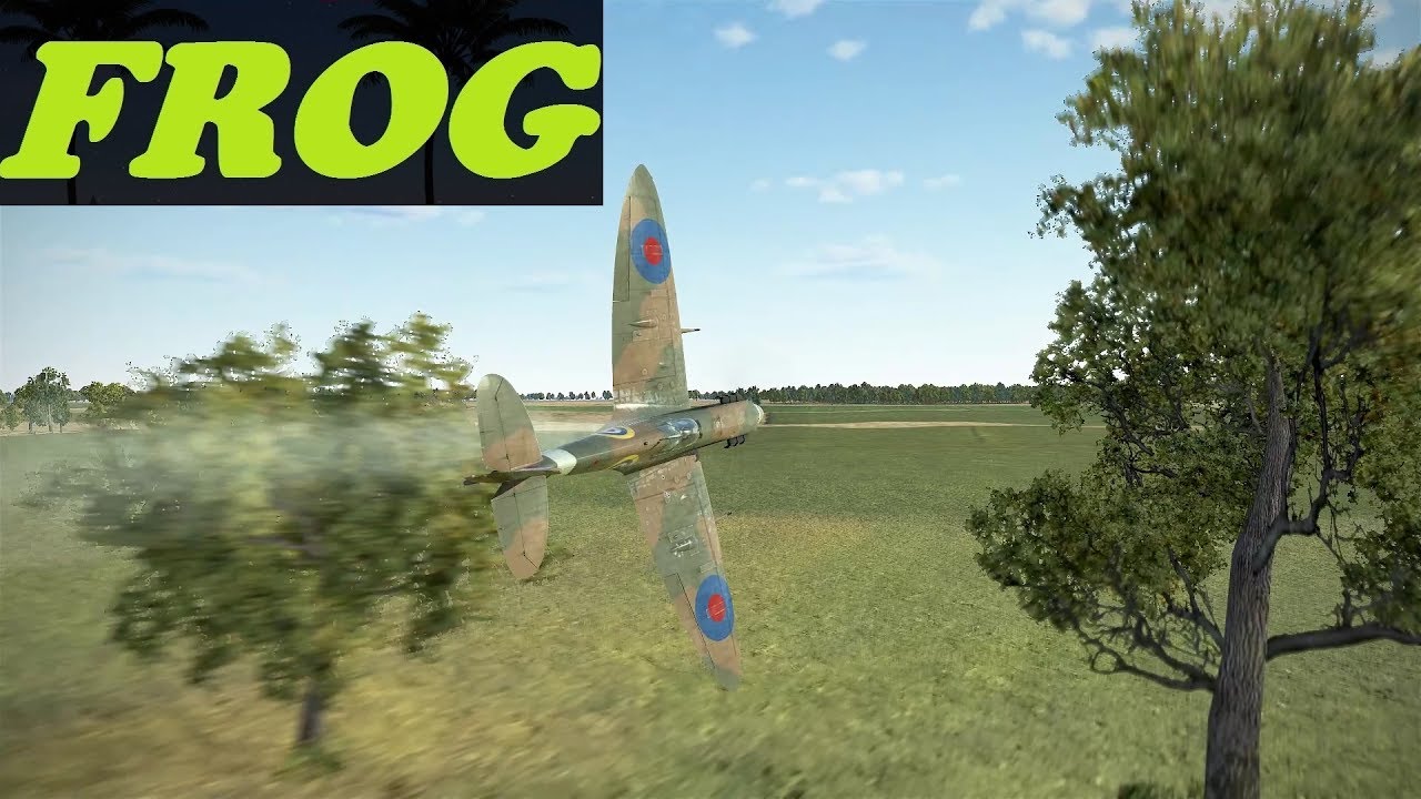 SPITFIRE LOW FLYING (IL-2 BOS KUBAN) - YouTube